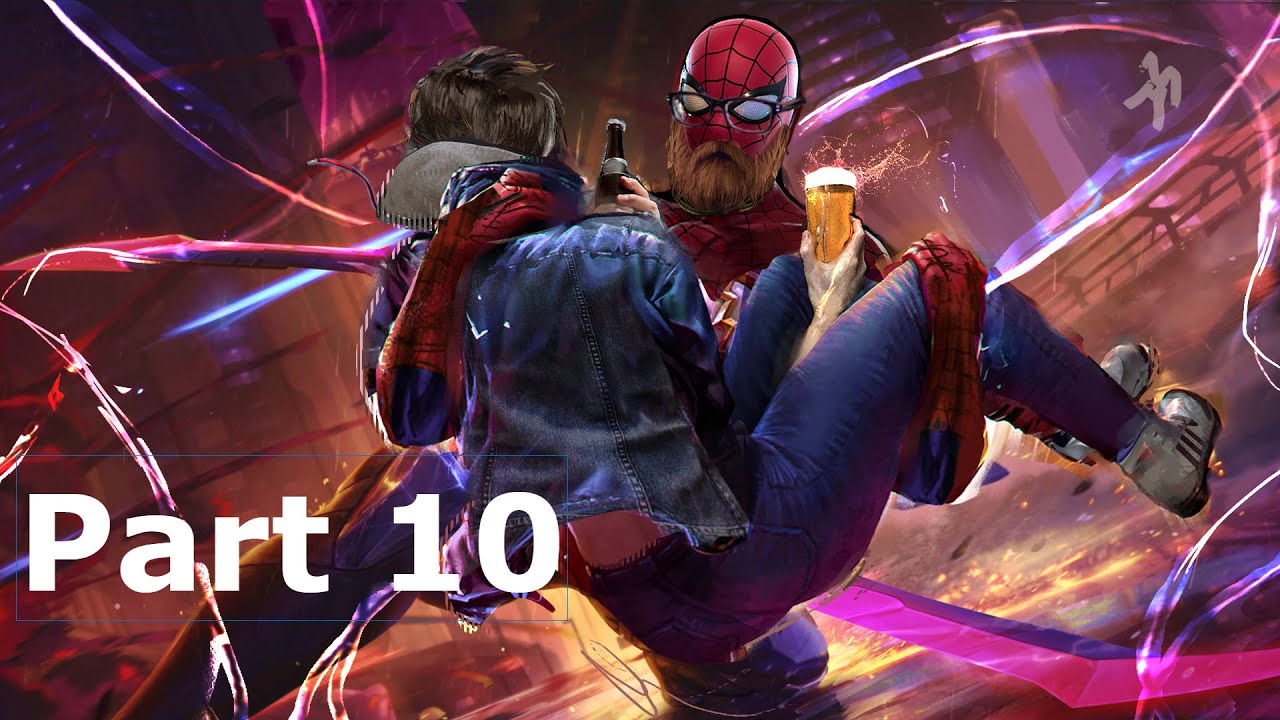 Karl & Lucas play Spider-Man PS4 - Part 10 - Photo mode enhanced combat ...