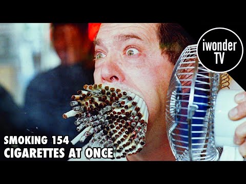 Guinness World Record Holder Breaks Smoking Record - Big Mouth