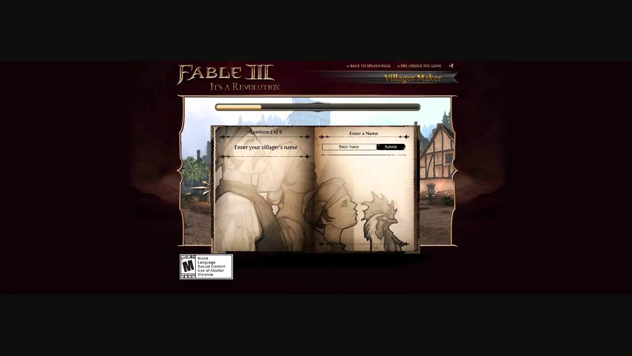 Fable 3 Villager Maker Problems - YouTube