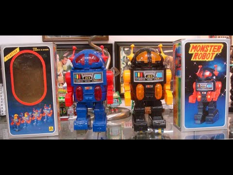 Head splitting Monster robots with antennas. - YouTube