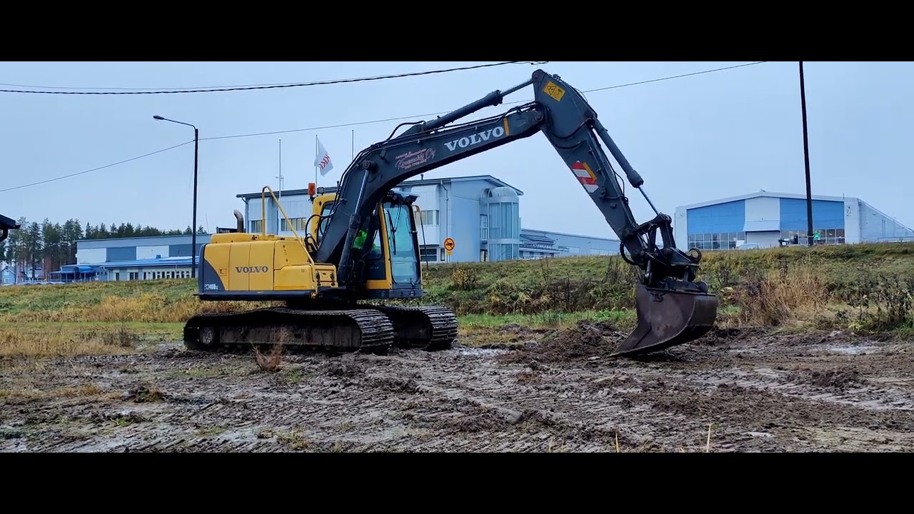 Volvo EC140 BLC 2005 - YouTube