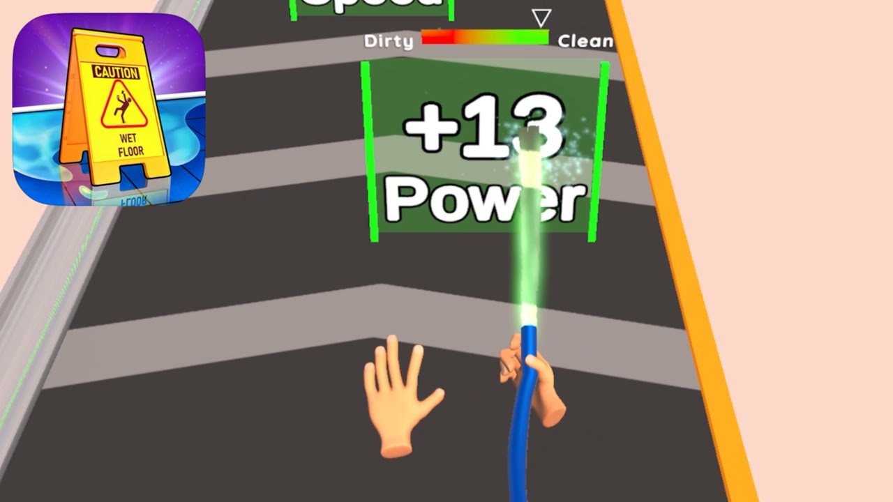Pressure Washing Run - All Levels Gameplay Android, iOS - YouTube