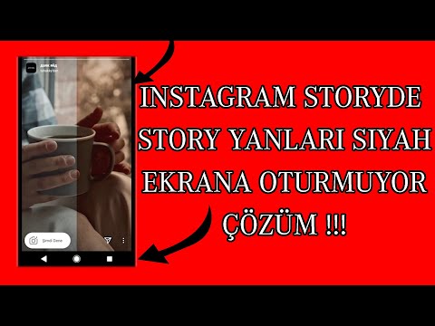 İnstagram Story Ekrana Tam Oturmuyor- Story Kenarları Siyah Kalıyor ÇÖZÜM İÇİN GEL!!🤩🤩