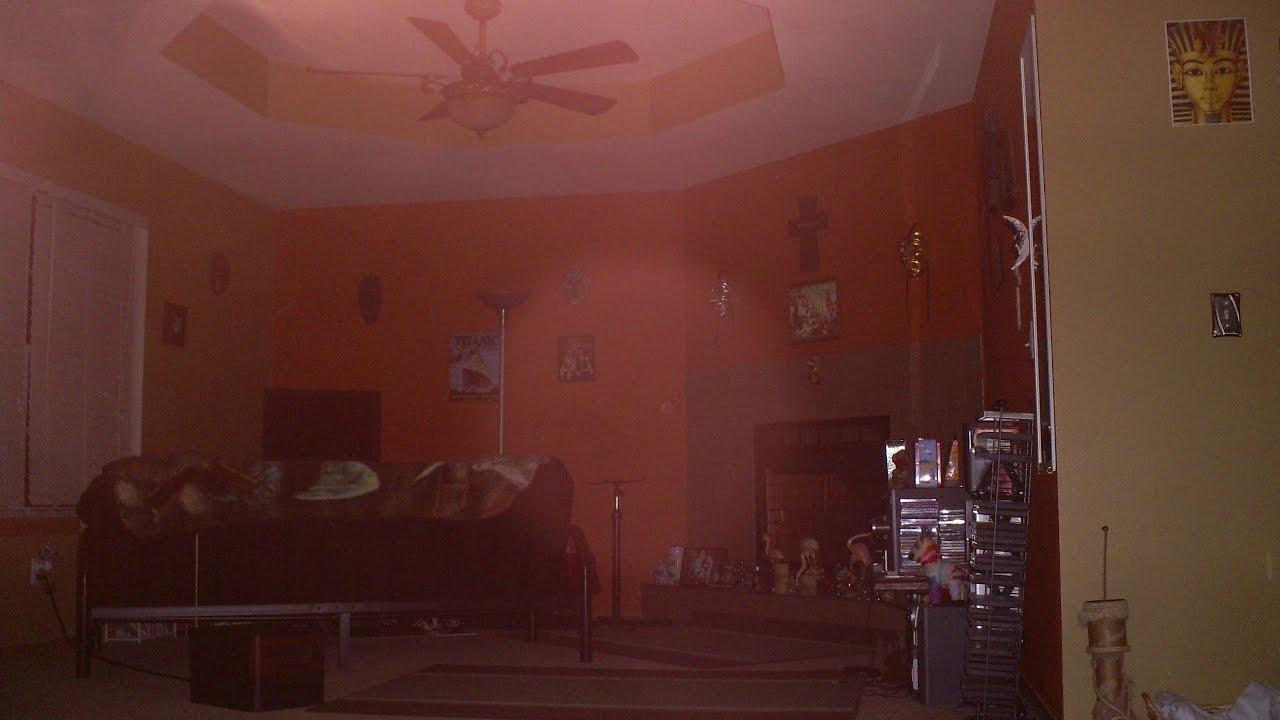 Alien HUGE ORB- light caught in my living room, With Shadow Alien in ...