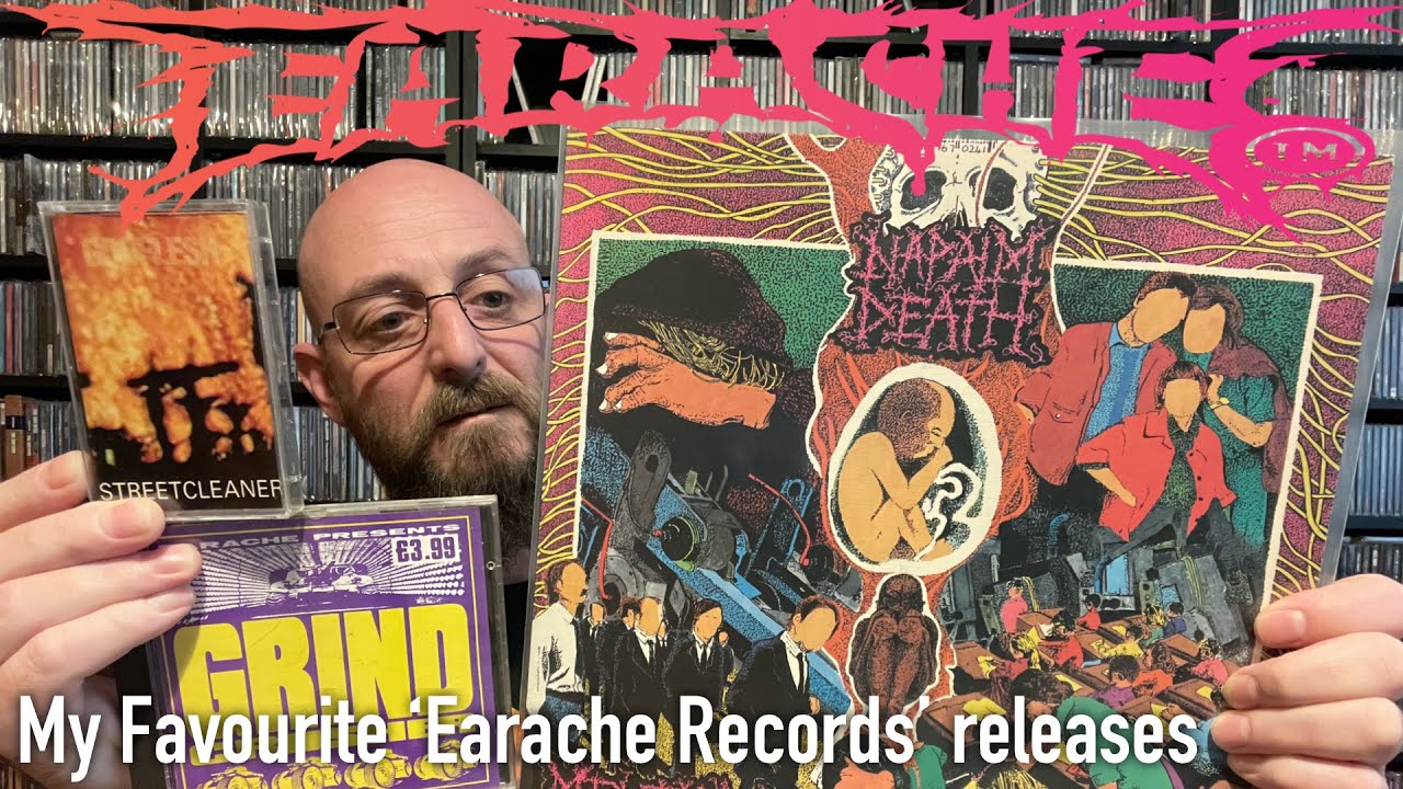 My Favourite ‘Earache Records’ releases inc. Napalm Death, Entombed ...