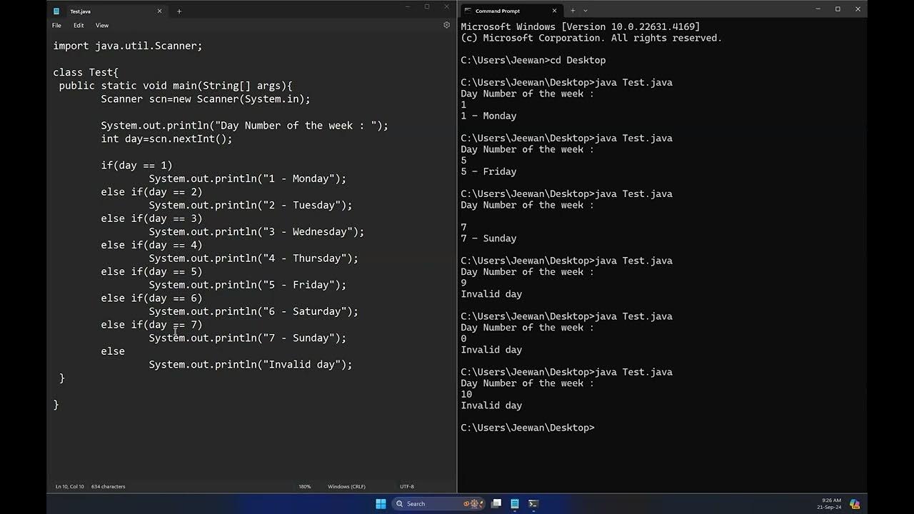 Java Switch Statement - YouTube