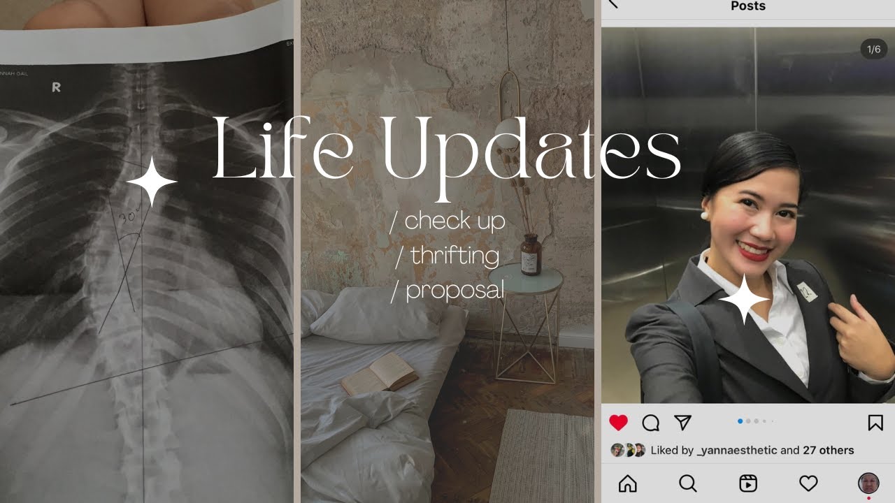 Life update, the proposal, job application | IRL - YouTube