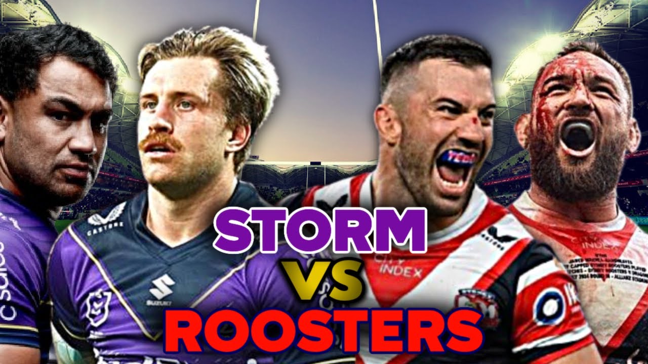 Melbourne Storm vs Sydney Roosters | NRL - PRELIMINARY FINAL | Live ...