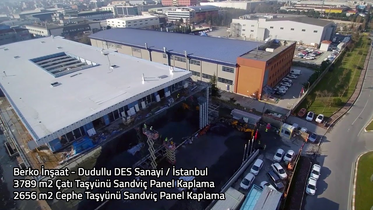 Berko İnşaat Dudullu DES - İstanbul Havadan Çekim - YouTube