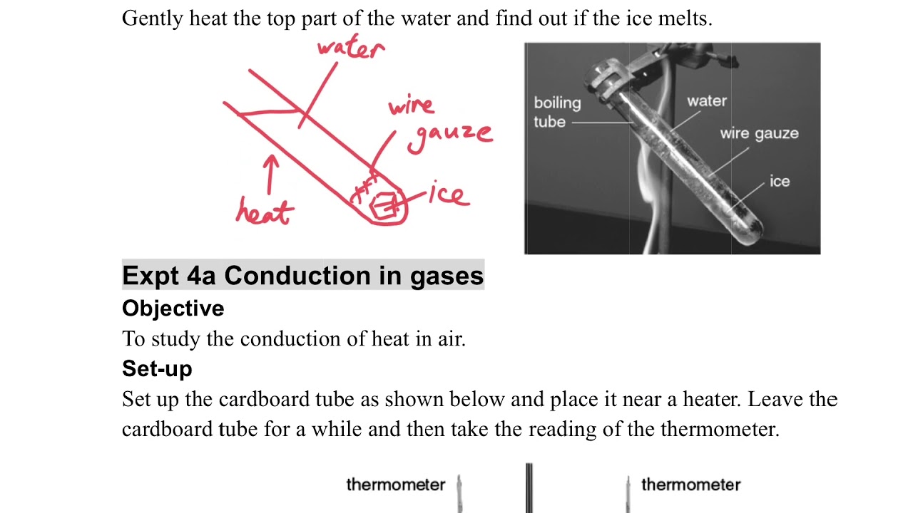 Heat Transfer Process (Part 8.2 Conduction experiment) - YouTube