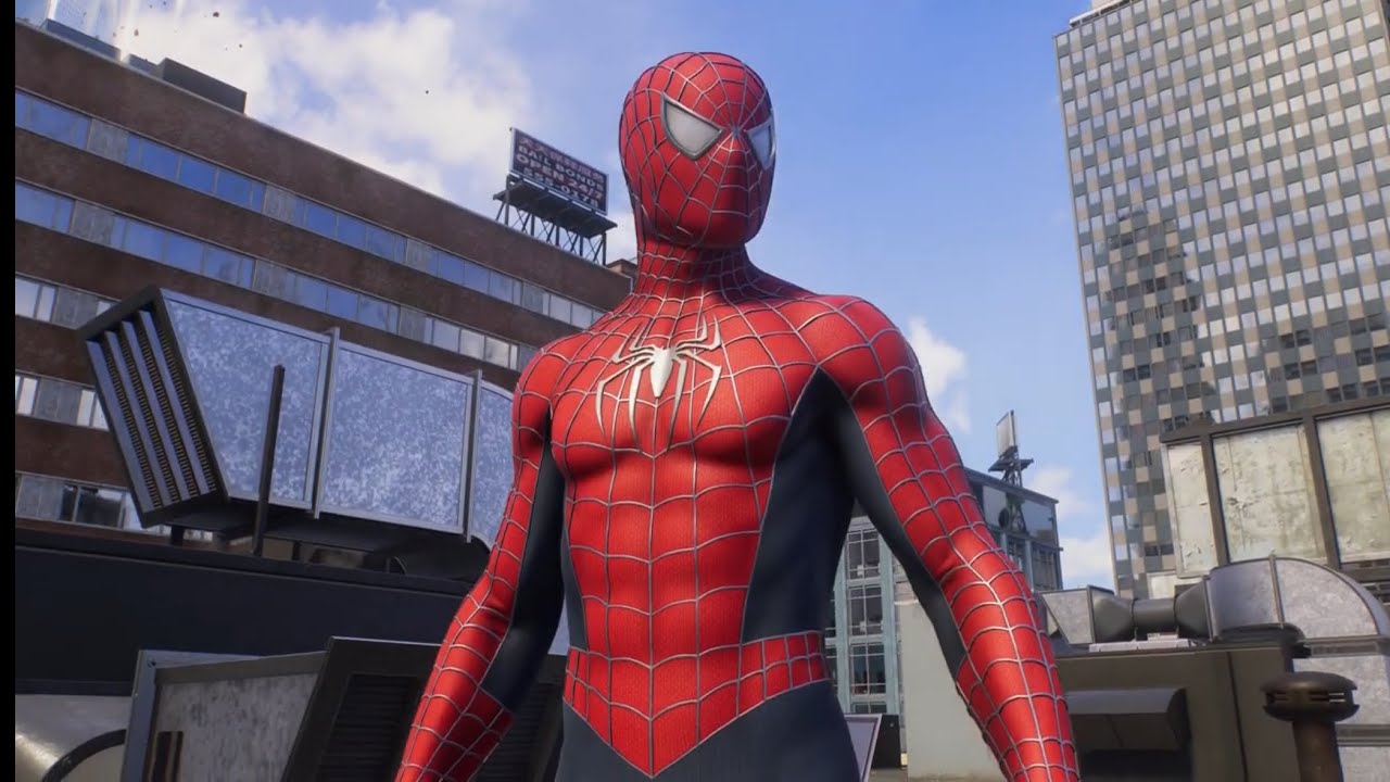 UPDATED RAIMI SUIT - Marvel's Spider-Man 2 - YouTube