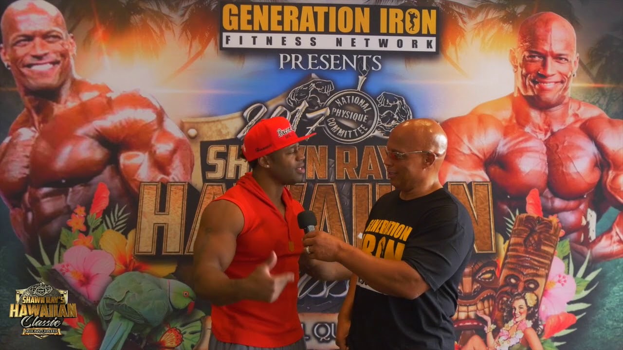 NPC Shawn Ray Hawaiian Classic 2017: Breon Ansley Interview - YouTube