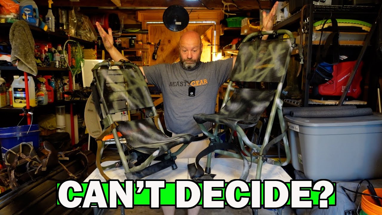 Waldrop Pack Seat Or Turkey Seat For Deer Hunting - YouTube