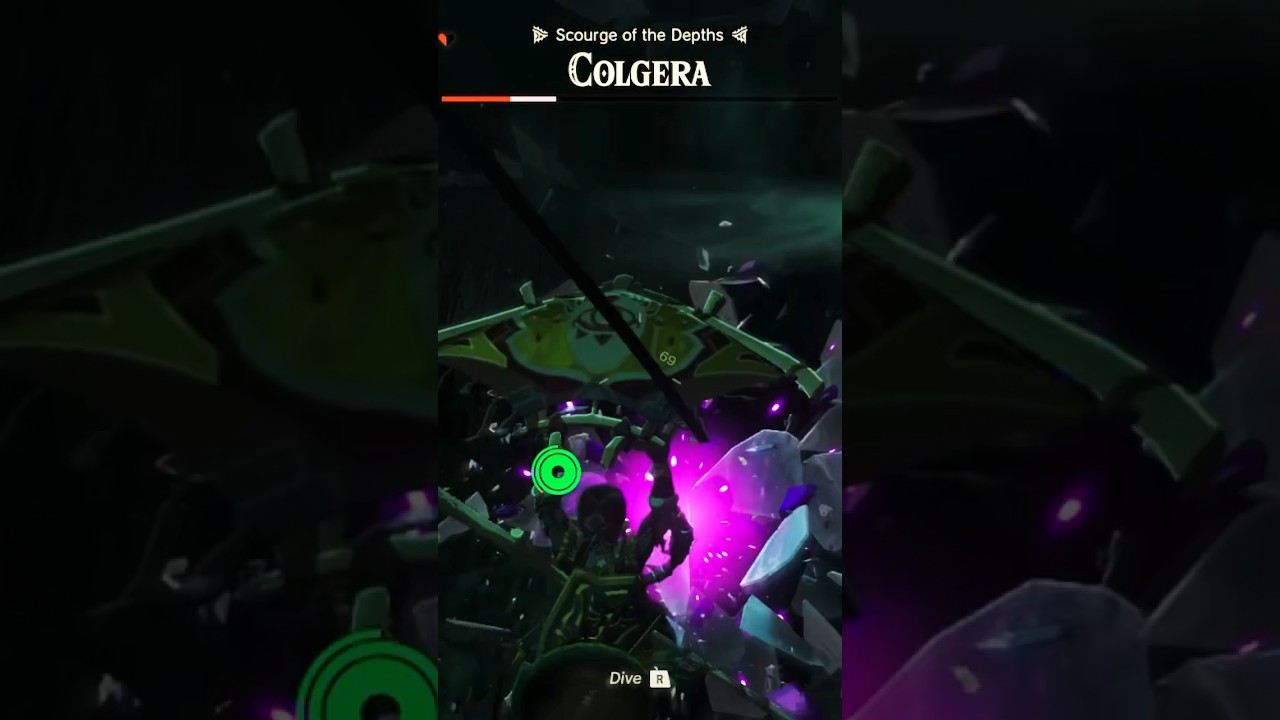 Colgera Battle! (The Legend of Zelda: Tears of the Kingdom) - YouTube