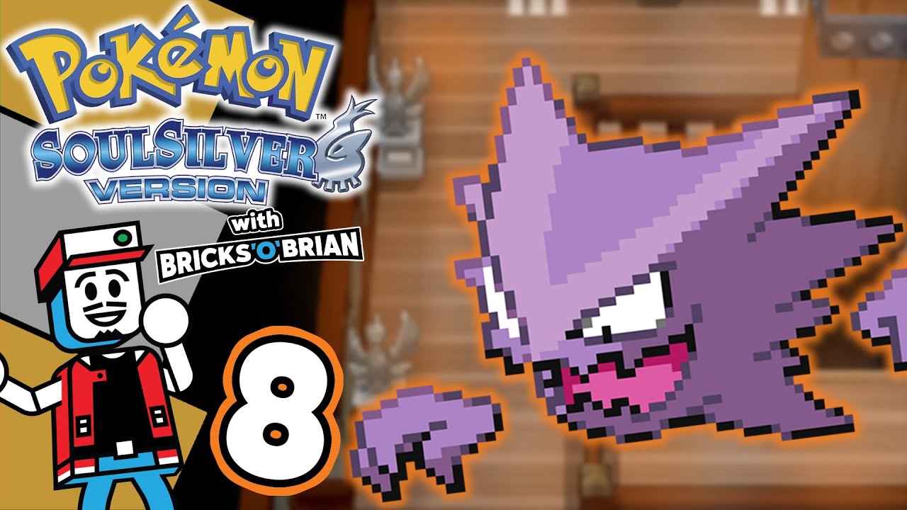 The Ghastly Ghouly Gym! - Pokemon Soul Silver with Bricks 'O' Brian ...