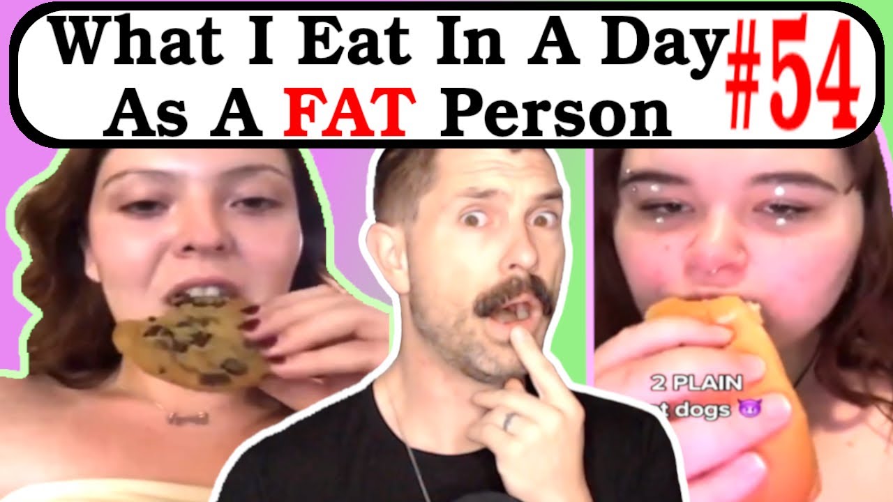 "What I Eat In A Day As A FAT Person" #54- Fat Acceptance TikTok - YouTube