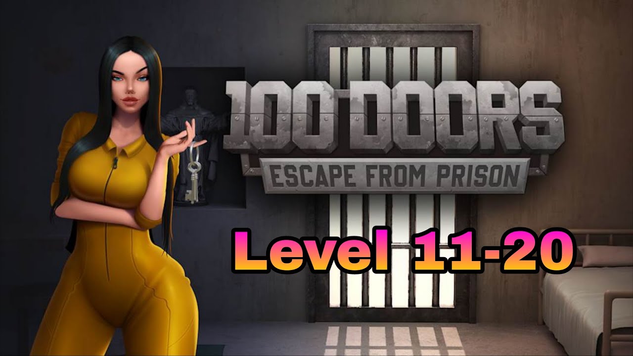 100 door escape from prison level 11-20 Walkthrough - YouTube
