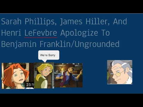 Sarah Phillips, James Hiller, And Henri LeFevbre Apologize To Benjamin ...