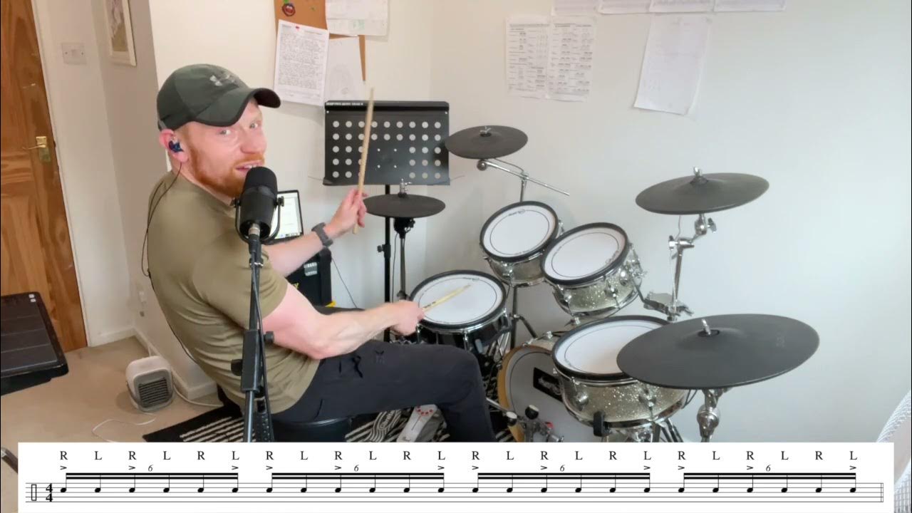 "Hey Joe"-Style Six Stroke Roll/Sextuplet Lick - YouTube