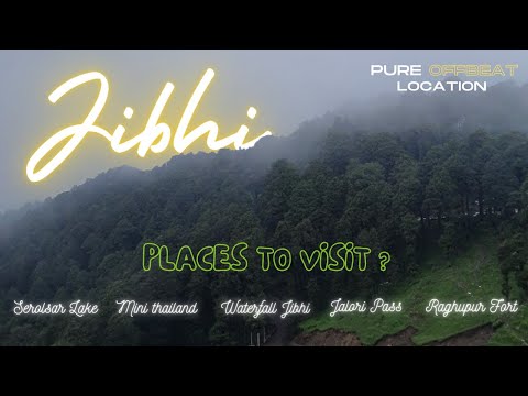 Best Places to Visit in Jibhi | Jibhi local Sightseeing Travel Guide| Jibhi Waterfall | Vlog 1