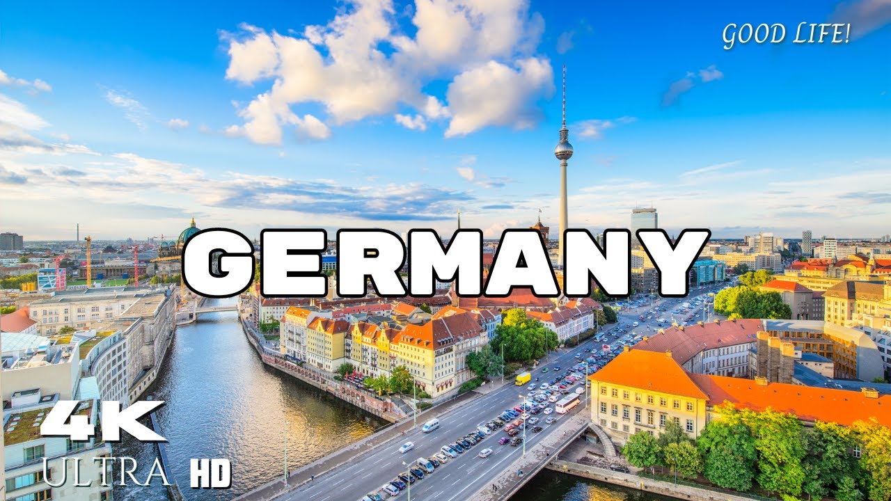 Aerial Views of Germany with Relaxing Music and Stunning Nature Scenes ...