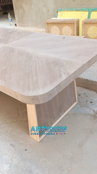 ترابيزة سفرة مودرن خشب جوز ترك وزان مقاس 160 سم من ارت مودرن - YouTube