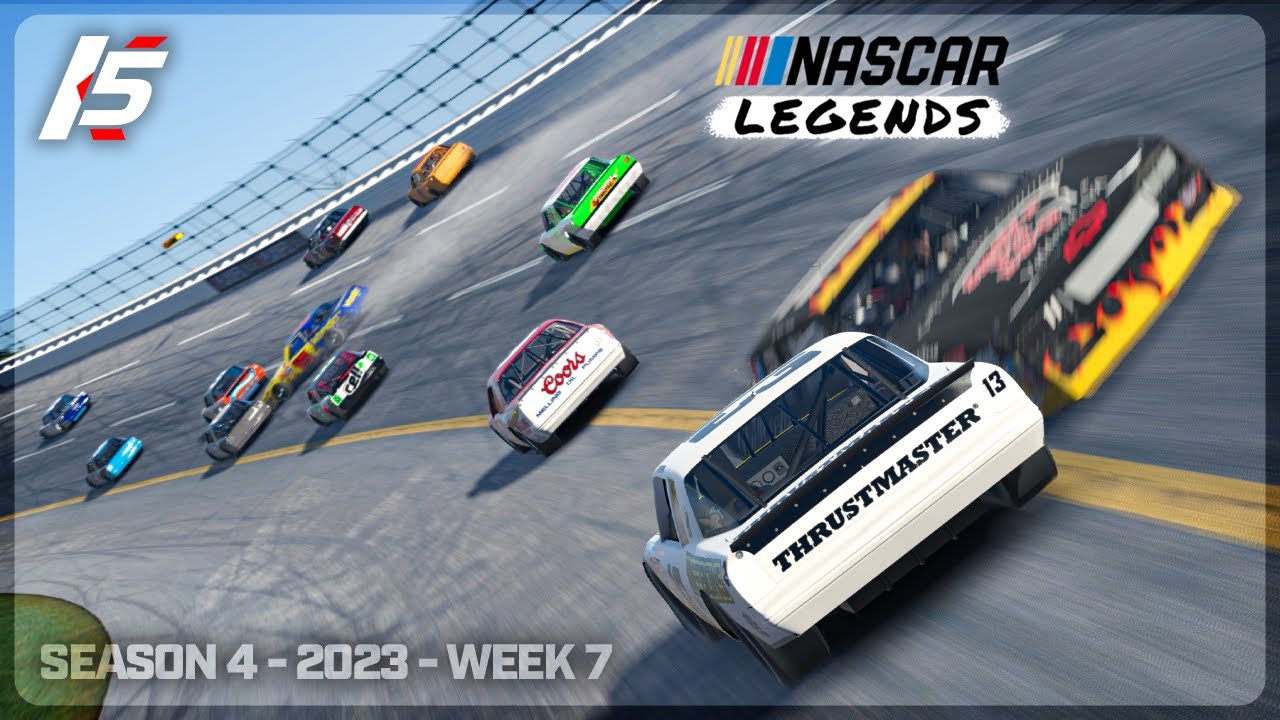 1987 NASCAR Legends - Talladega - iRacing Oval - YouTube