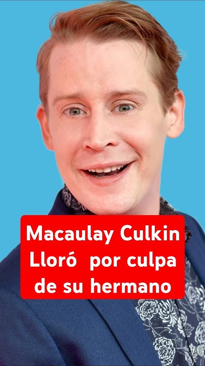 🥹 ¡Macaulay Culkin se emociona hasta las lágrimas por el Óscar de su hermano! 🎭🏆 - YouTube