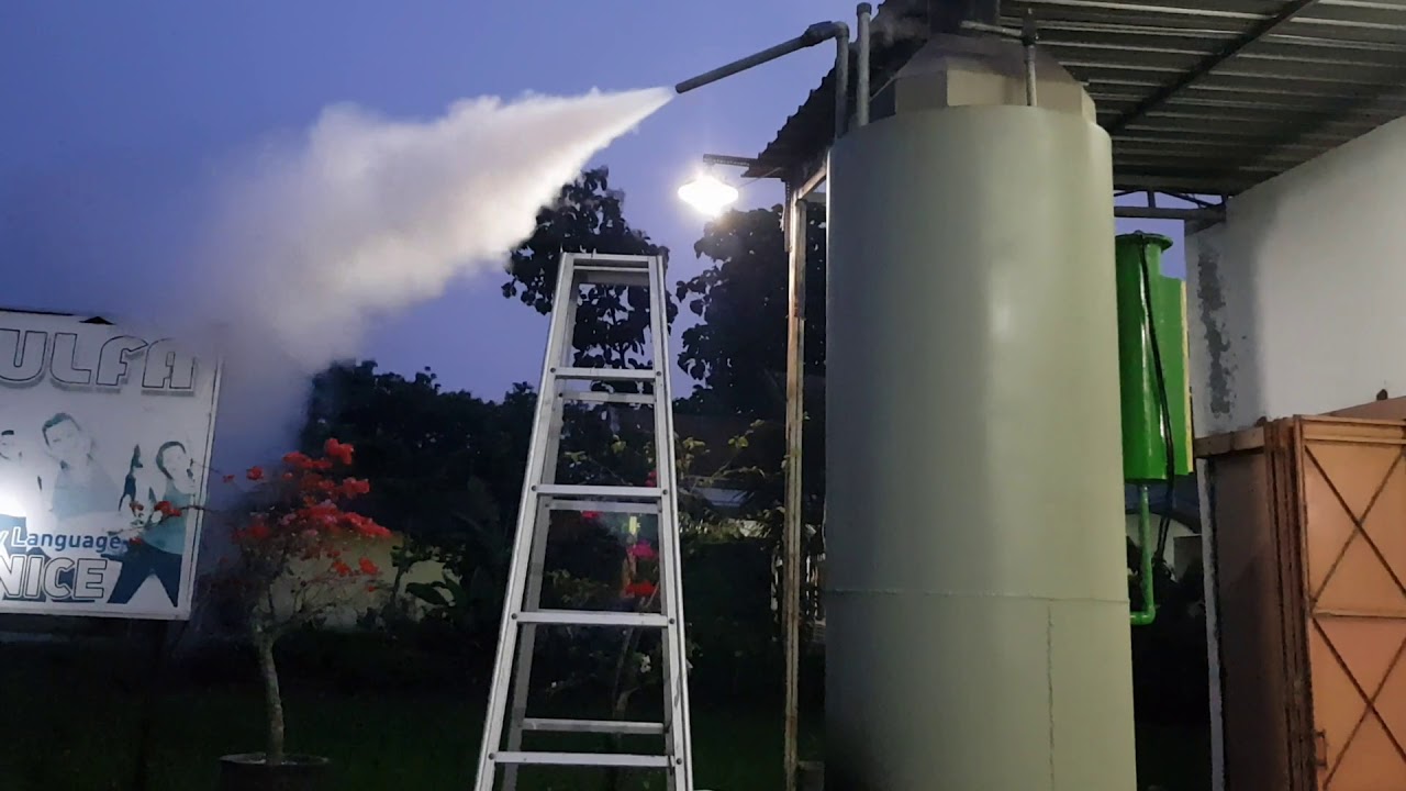 Mesin boiler untuk pabrik tahu - YouTube