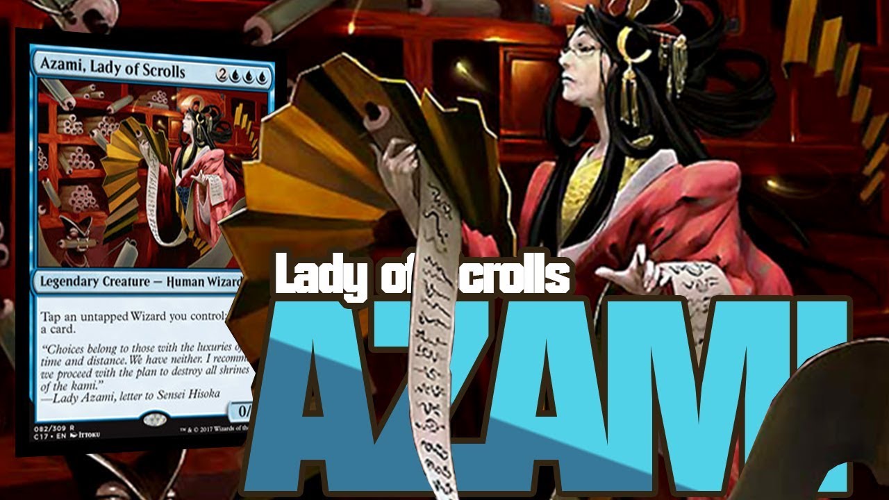 DEADLY AMBITION!! Azami, Lady of Scrolls - Magic: The Gathering Lore ...