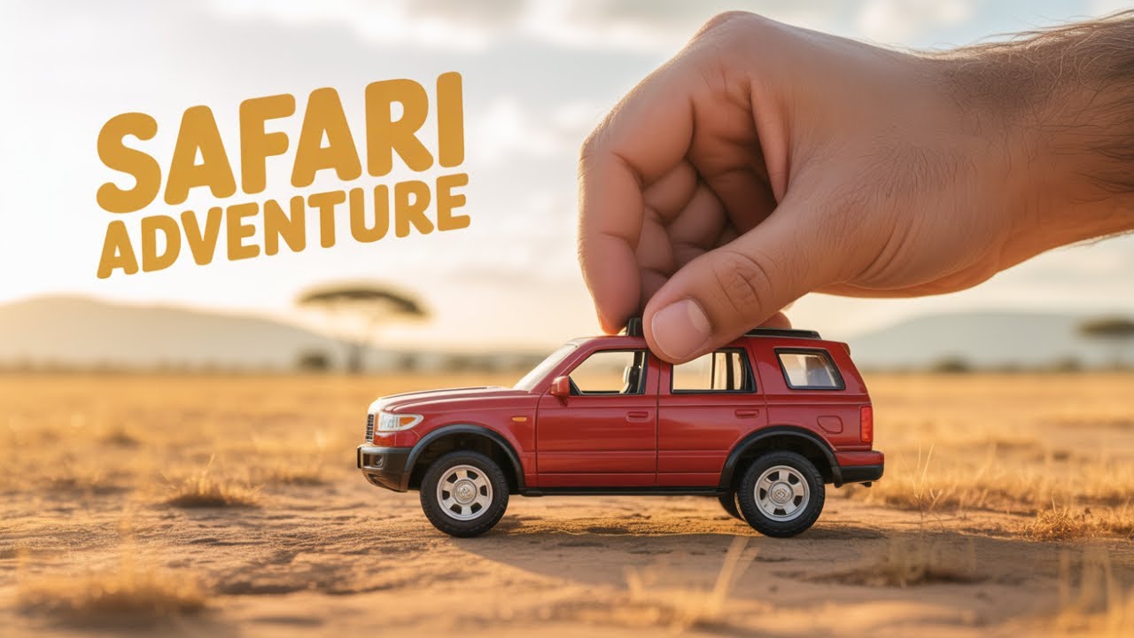 What Happens When a Toy Car Meets a Giraffe? - YouTube
