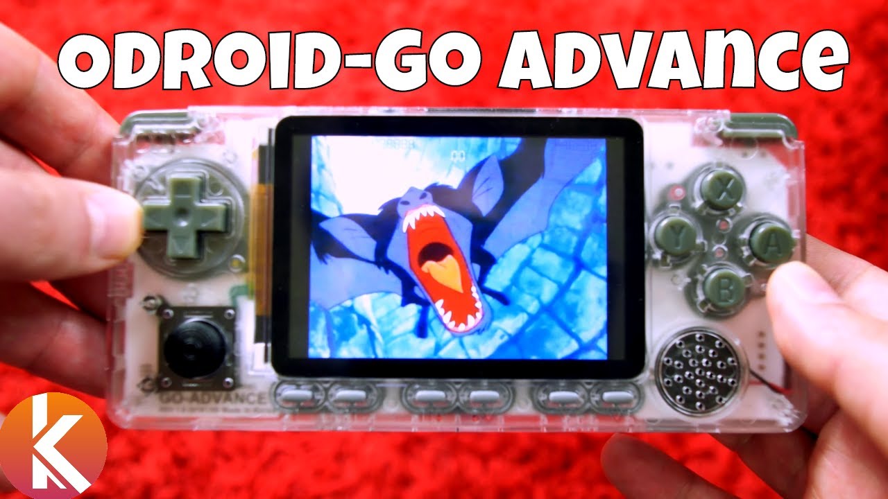 ODROID-GO Advance : Test de jeux d'anciennes consoles 2D - YouTube