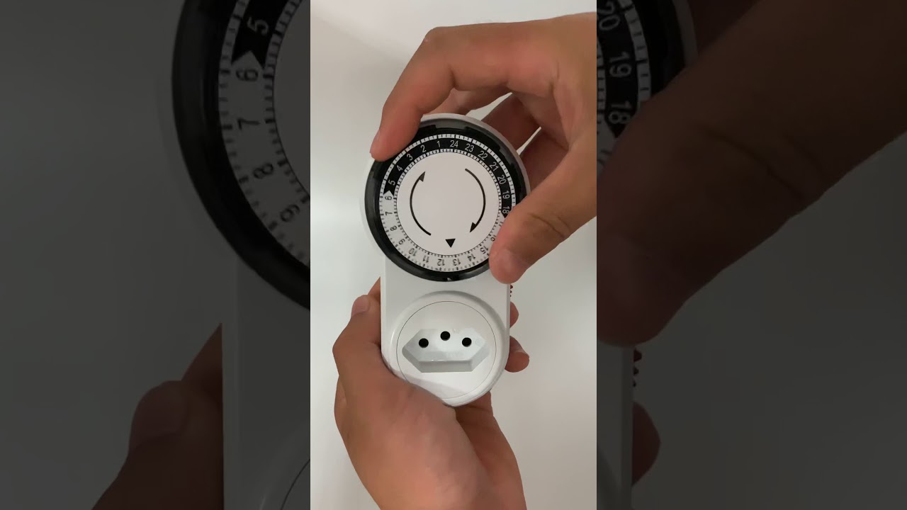 Timer socket, timer switch, timer. - YouTube