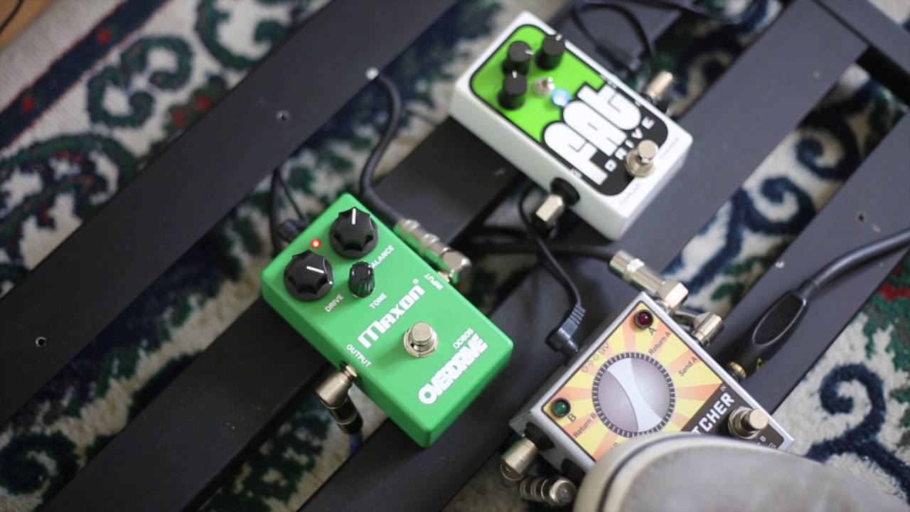Versus: Fat Drive Pigtronix x OD808 Maxon - YouTube