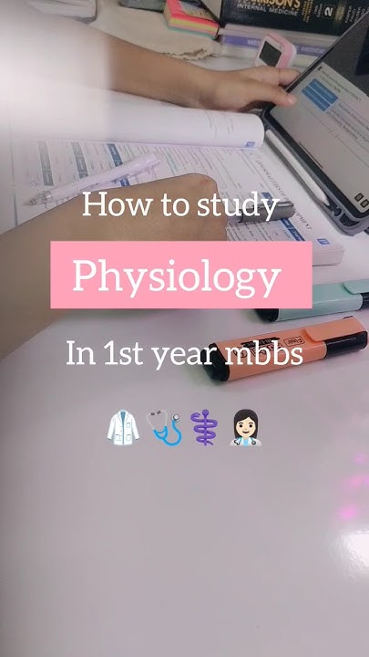 How to study physiology in 1st year MBBS #mbbs #medico #aesthetic #mbbsvlog #study #neet #vlog # ...