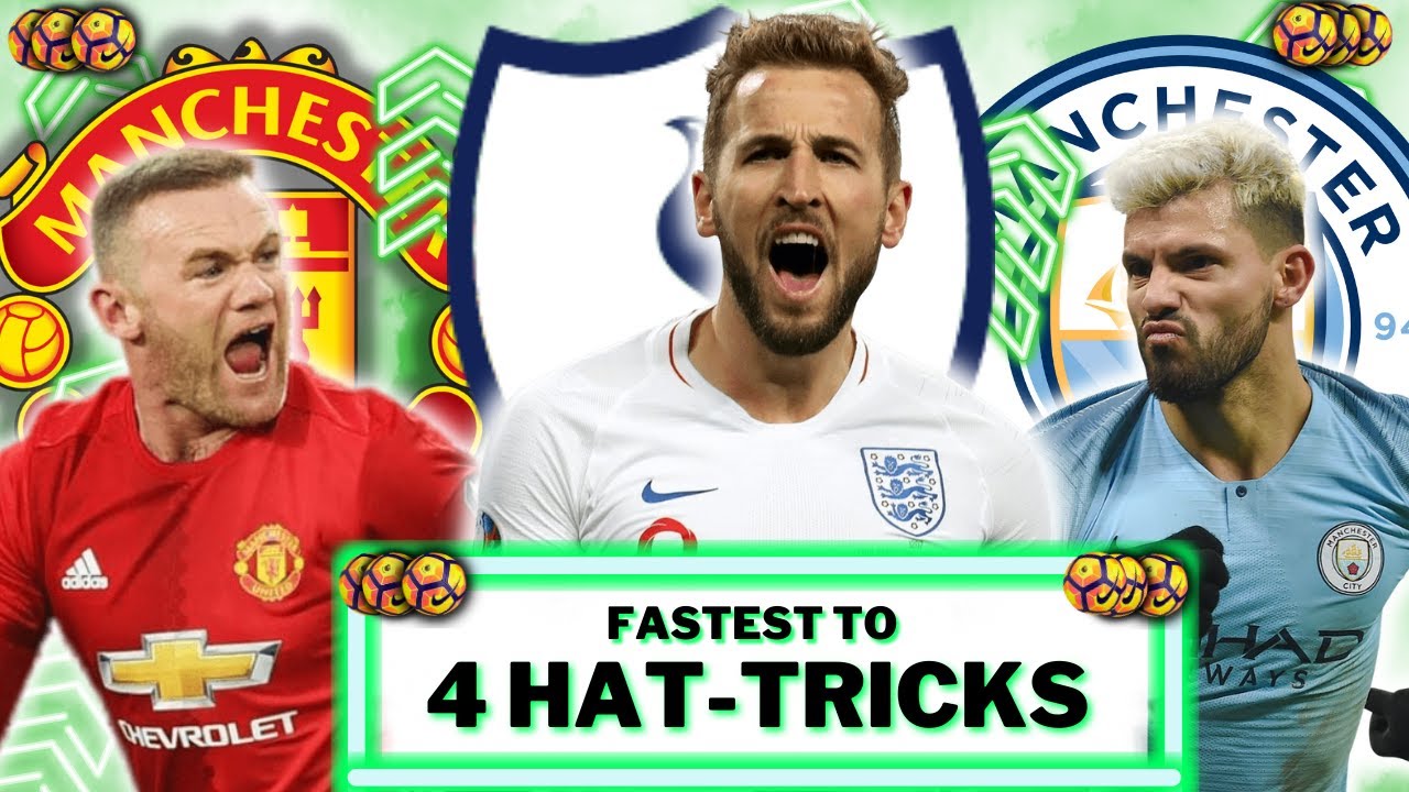 10 Players Fastest to 4 Hat-tricks in the Premier League - YouTube