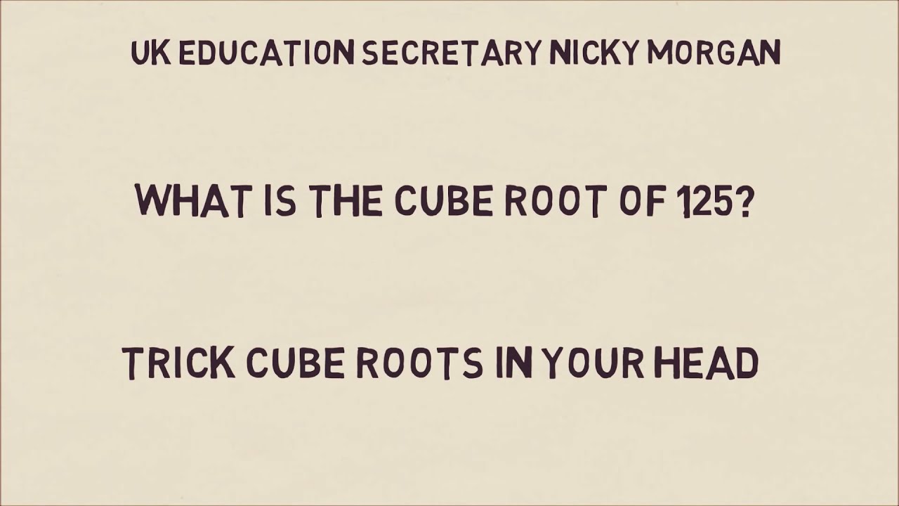 How To Calculate Cube Roots Without Calculator YouTube How To Calculate Cube Roots Without Calculator YouTube