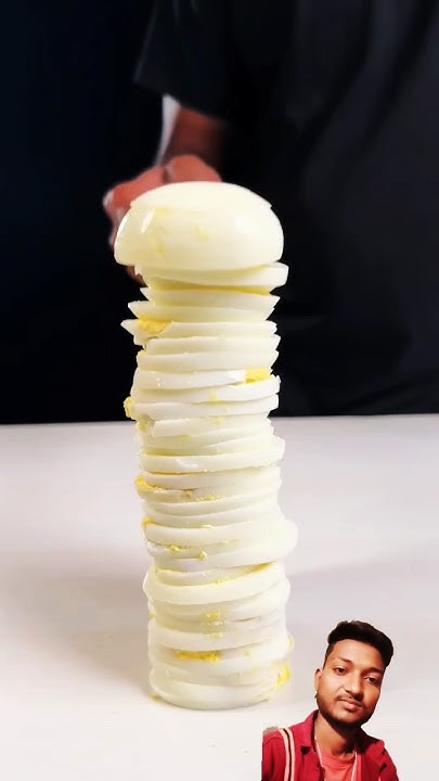 Egg Tower #asmr #shorts #food #foodie #streetfood #cooking #recipe # ...