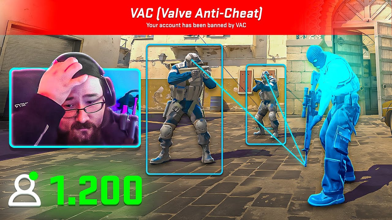 Valve, obrigado por isso! Cheater é BANIDO AO VIVO pelo novo "VAC ...