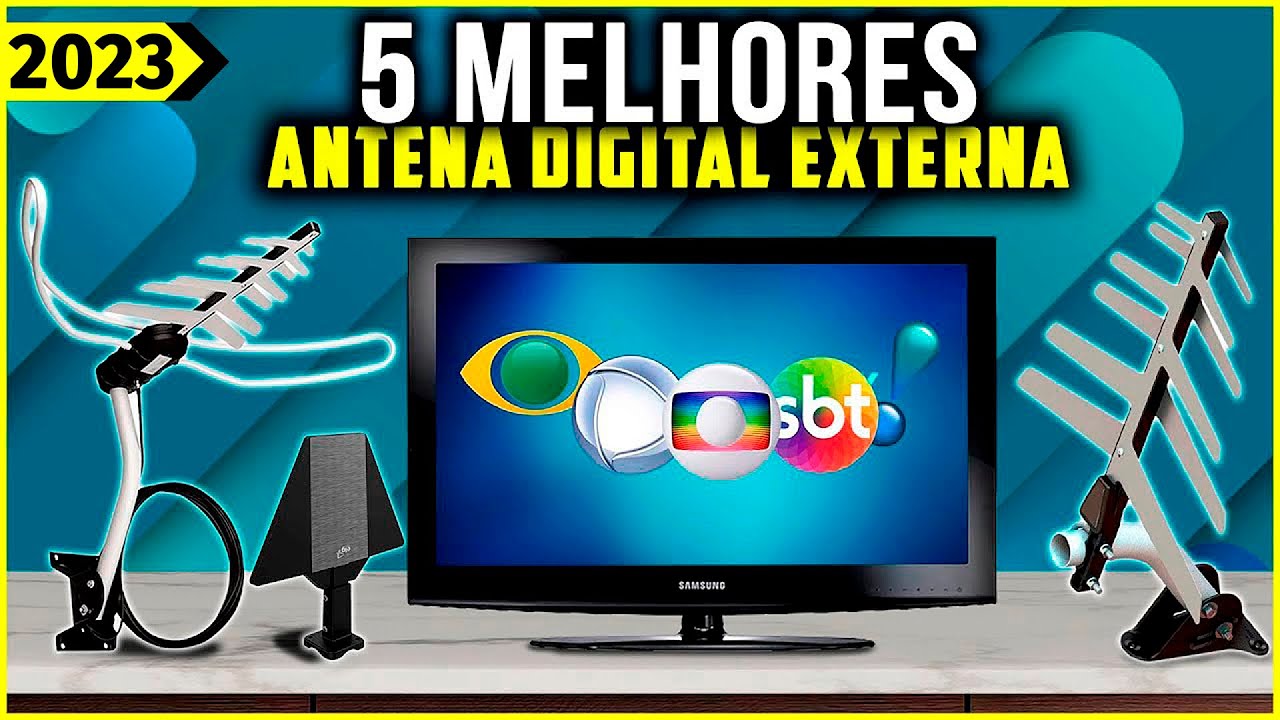 As 5 Melhores Antena Digital Externa/ Antena Externa para Tv De 2023 ...