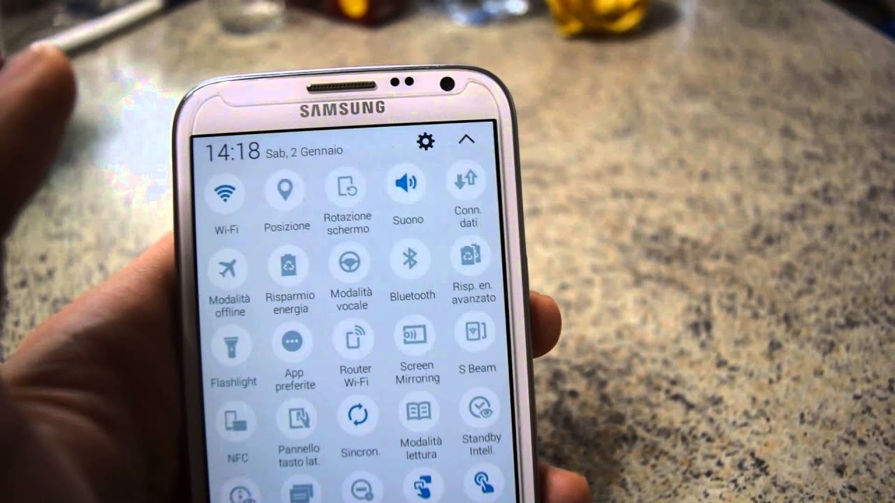 Galaxy Note 2 Marshmallow Touchwiz Mod v5 Per Rom Kitkat - YouTube