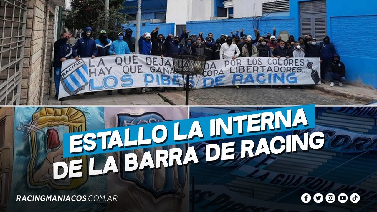 Estalló la interna de la barra de #RACING 🔥 - YouTube