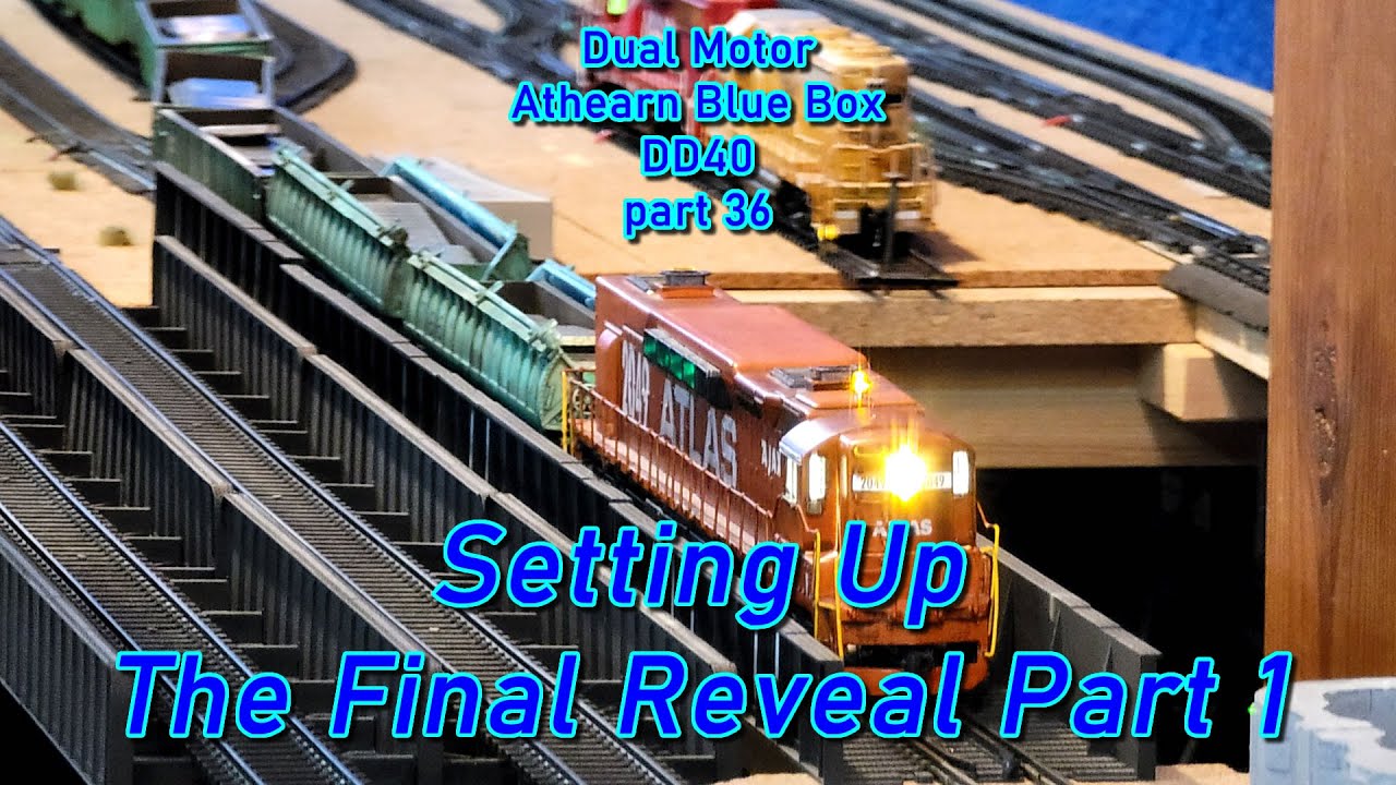Dual Motor DD40 36 Setting up the final reveal - YouTube