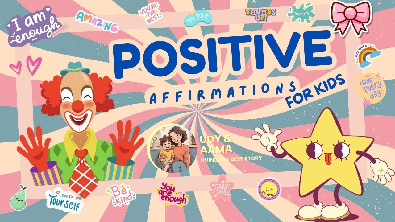 Positive Affirmations for Kids | I Am Me! Song by Udy & Aama - YouTube