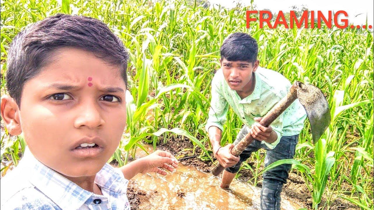 AAJ KHET ME PAANI CHLA DIYA 🙂 - YouTube