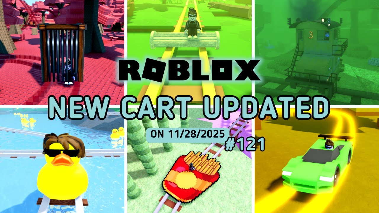 Roblox | Create a Cart Ride | New Carts Updated on 11/28/2025 #121 ...