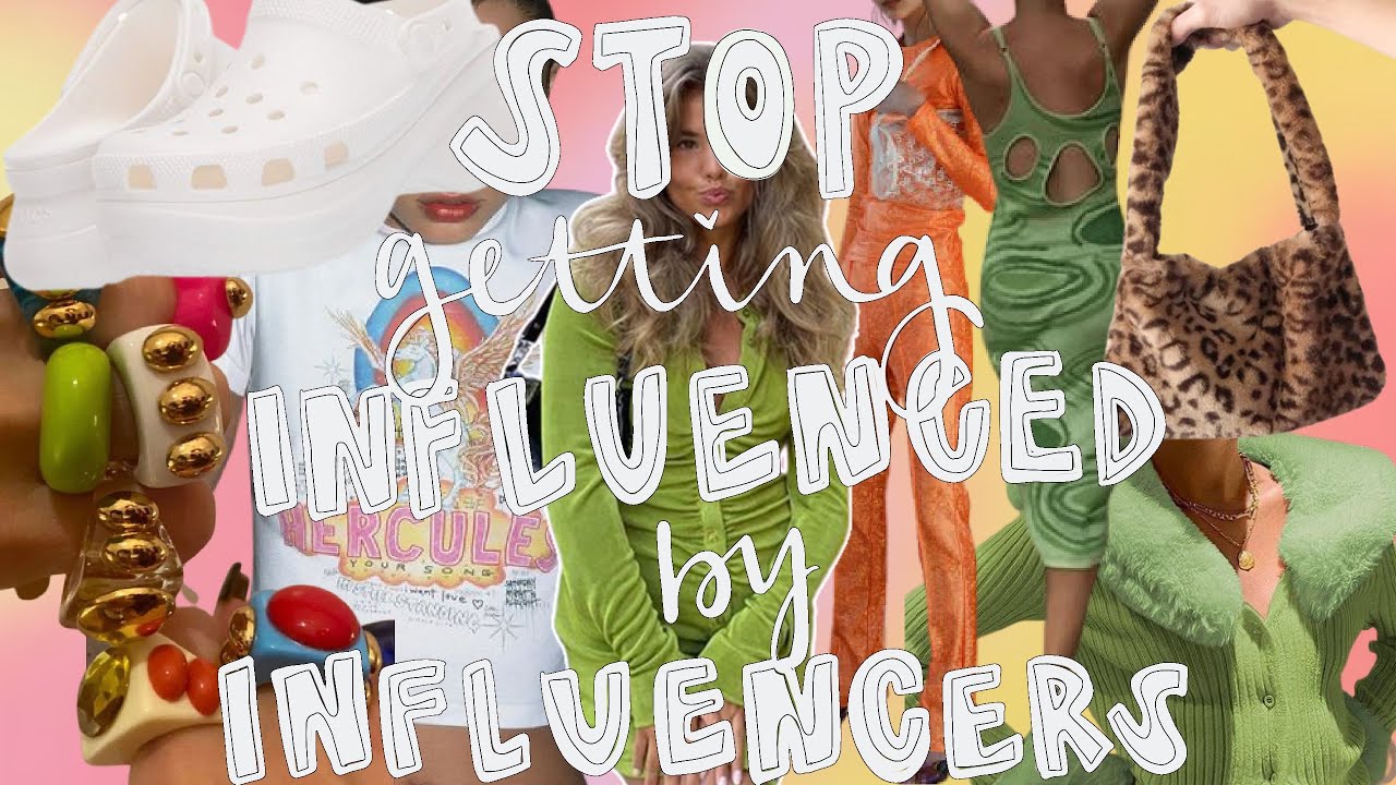stop getting influenced by influencers— find your personal style - YouTube