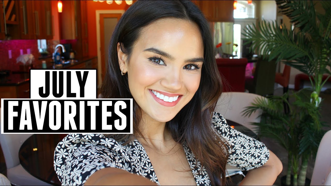 JULY FAVORITES! SKINCARE + MAKEUP! | Dacey Cash - YouTube