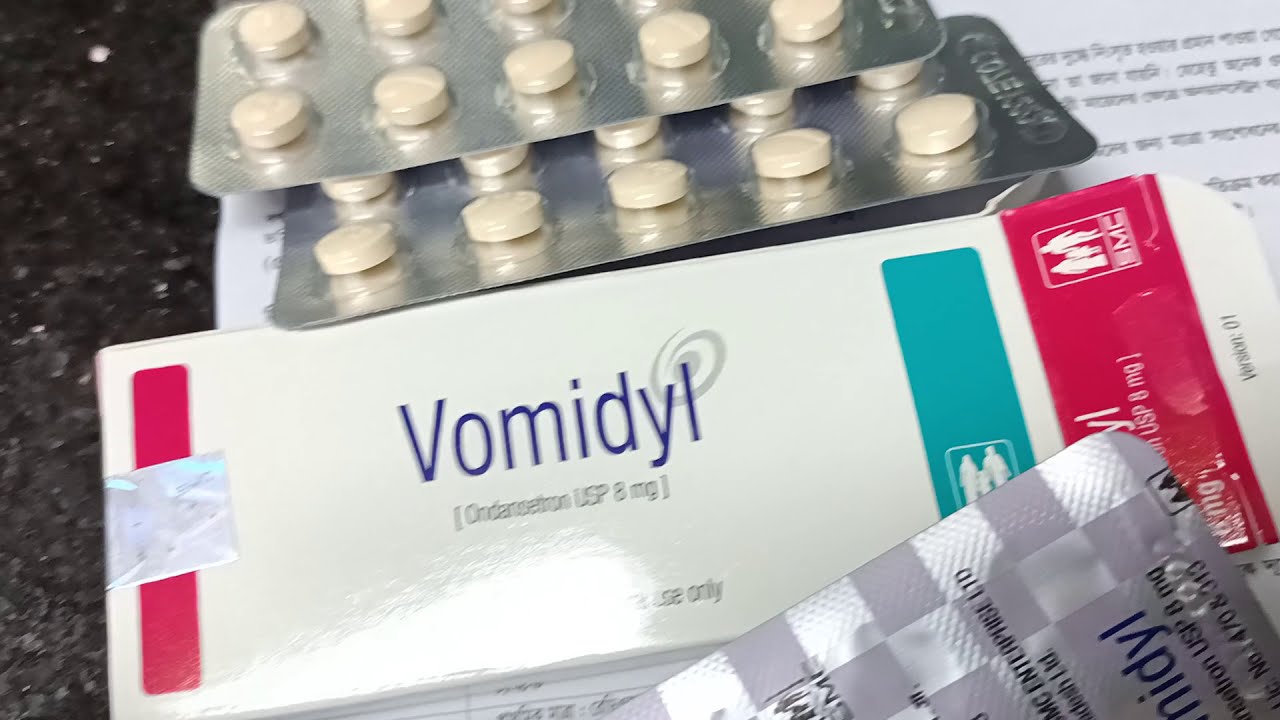 Vomidyl Tablet (Ondansetron Hydrochloride Dihydrate USP 9.976 mg eq. to ...