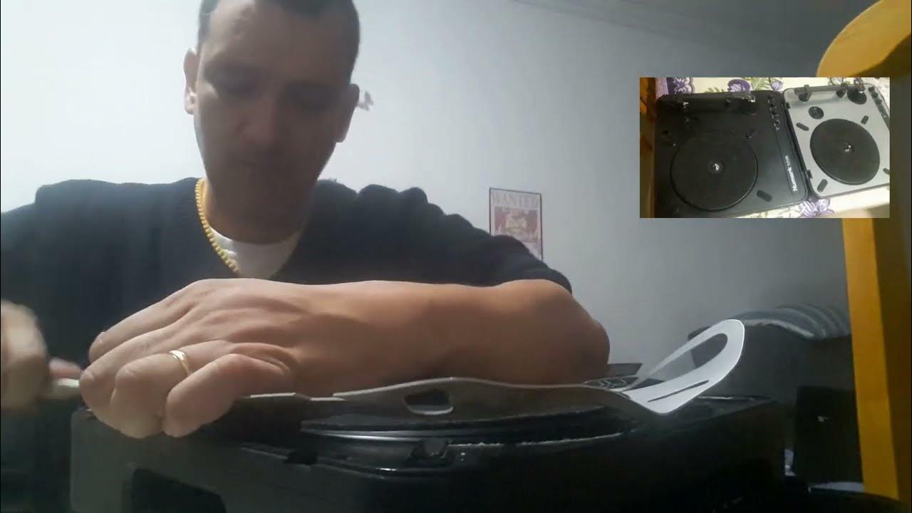 Numark PT01 - Mudar SKIN Para Cor Preta Tutorial DIY by Fefe DJ - YouTube